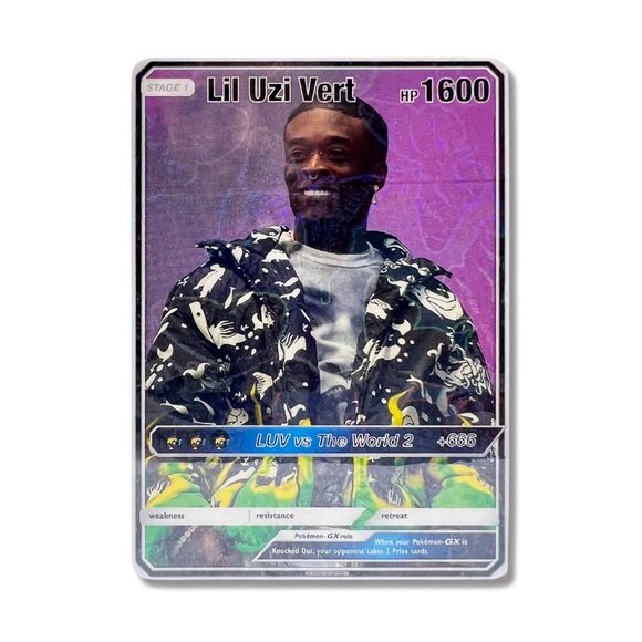 Other | Lil Uzi Vert Pokemon Card | Poshmark